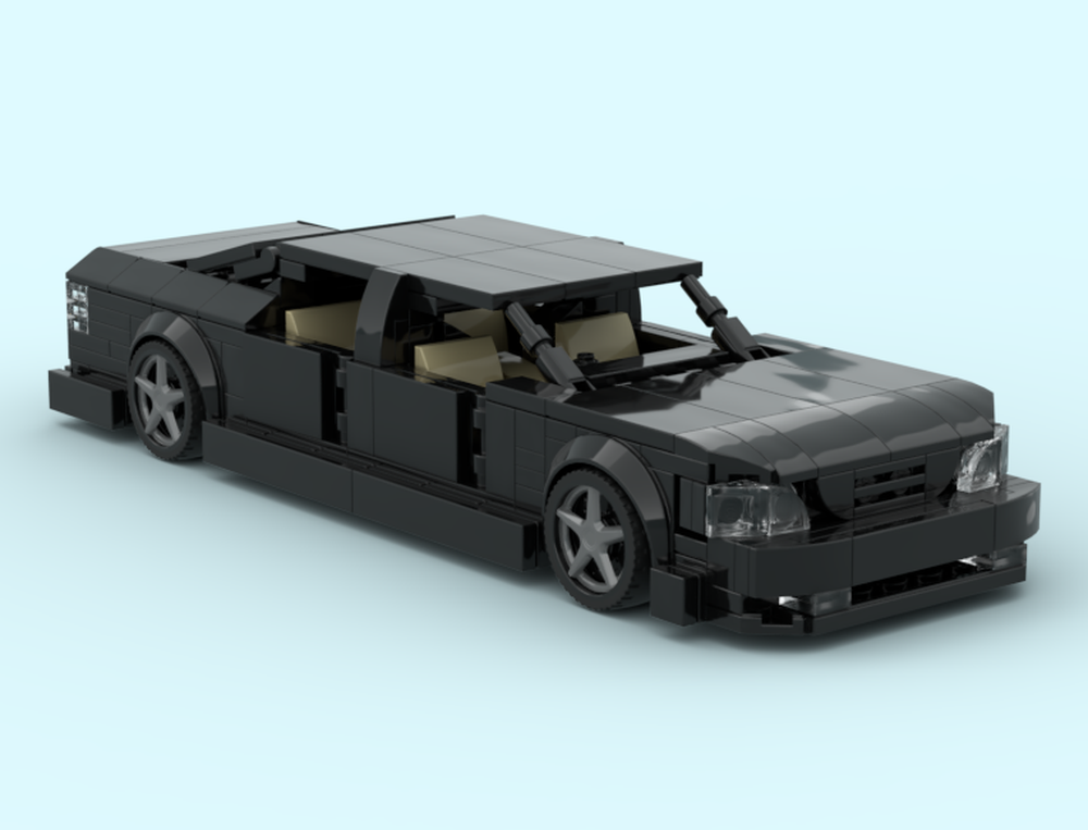 LEGO MOC Lexus Ls400 by notimportantdude | Rebrickable - Build with LEGO