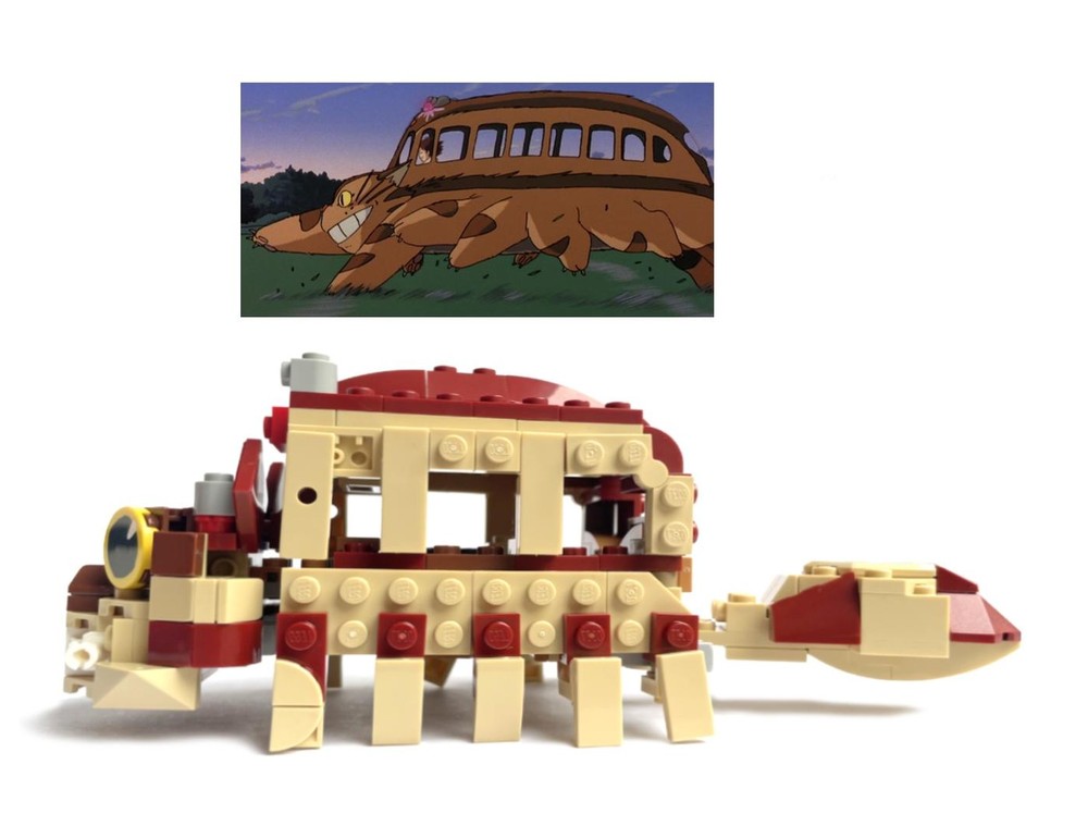 LEGO MOC Catbus - My Neighbor Totoro 76970 Aquilops Jurassic Alt Build ...