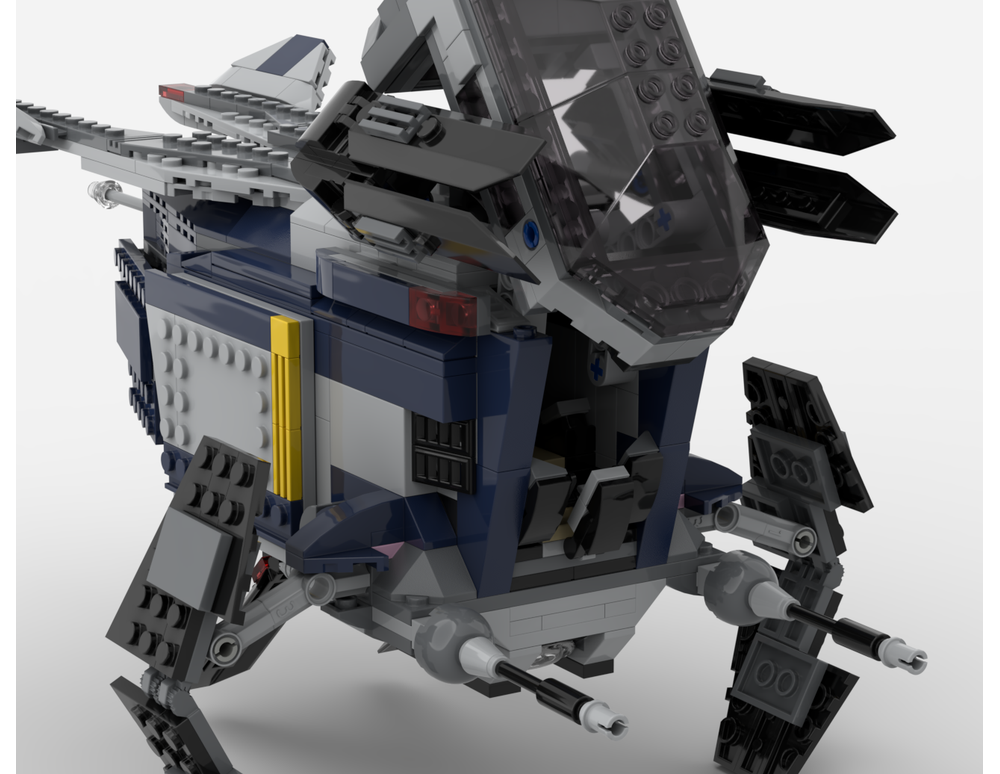 LEGO MOC-228382 LAAT/le patrol gunship by CT-6161 | Rebrickable - Build ...