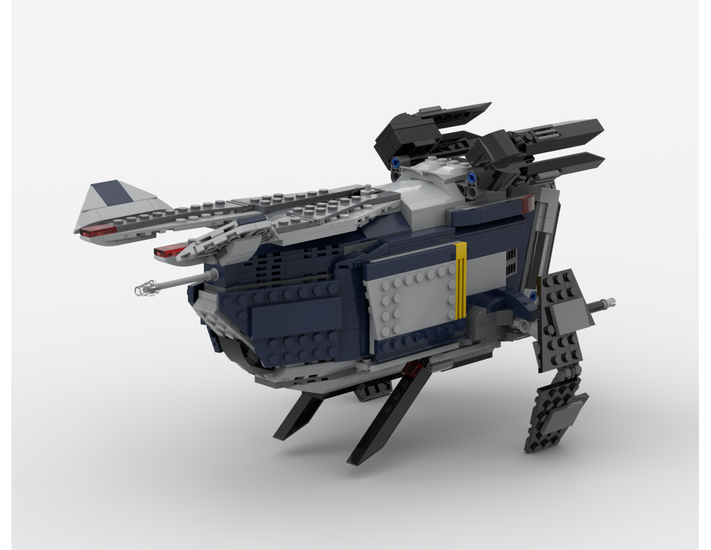 LEGO MOC-228382 LAAT/le patrol gunship by CT-6161 | Rebrickable - Build ...