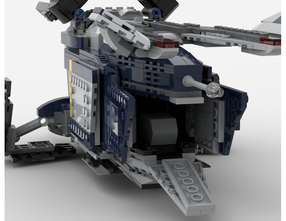 LEGO MOC-228382 LAAT/le patrol gunship by CT-6161 | Rebrickable - Build ...