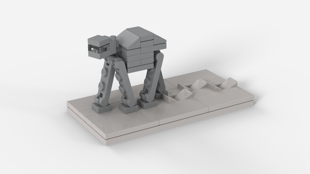 LEGO MOC-228384 AT-AT micro version by barsim70 | Rebrickable - Build ...