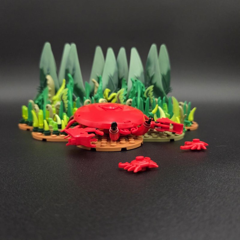LEGO MOC-228393 Crab by Brick_Lizard | Rebrickable - Build with LEGO