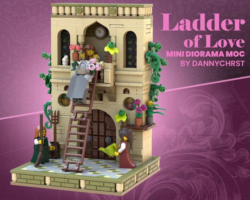 LEGO MOC-228397 LADDER OF LOVE - MEDIEVAL MINI DIORAMA MOC by ...