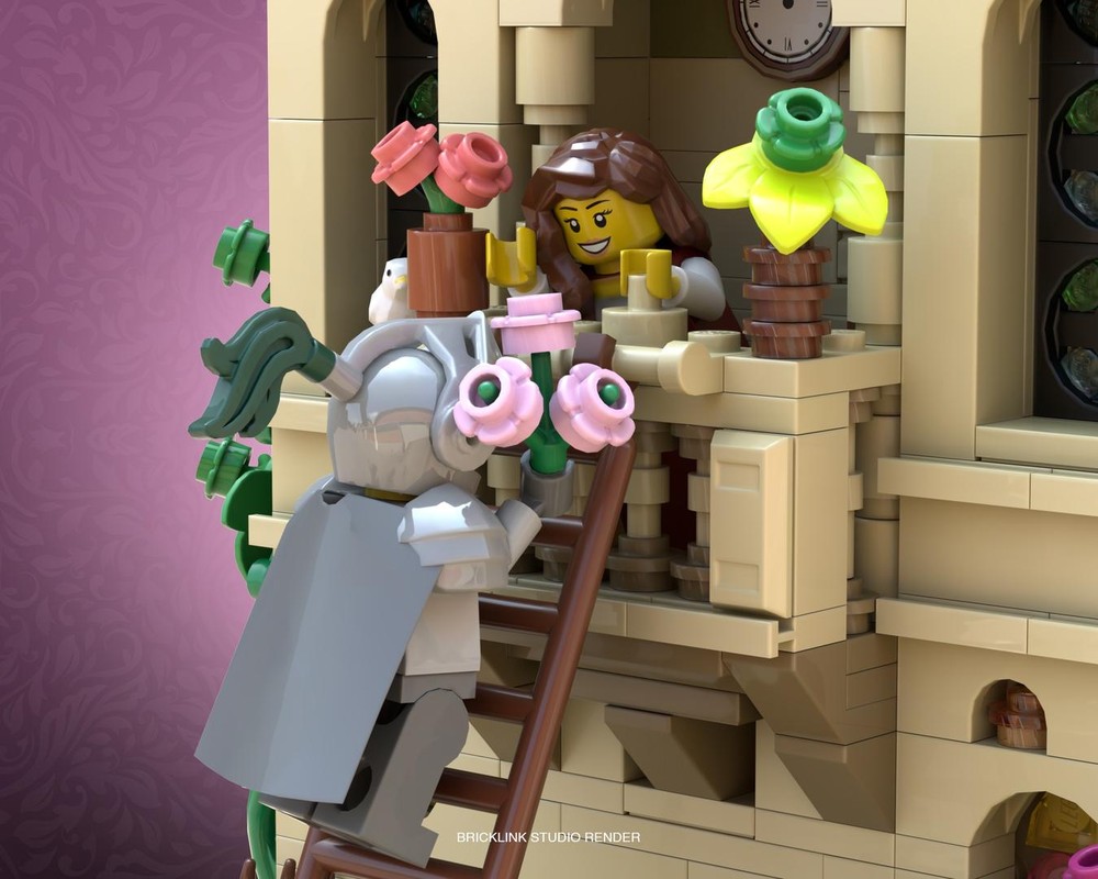 LEGO MOC-228397 LADDER OF LOVE - MEDIEVAL MINI DIORAMA MOC by ...