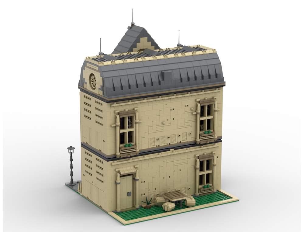 LEGO MOC-228399 The Consulate by Brick Artisan | Rebrickable - Build ...