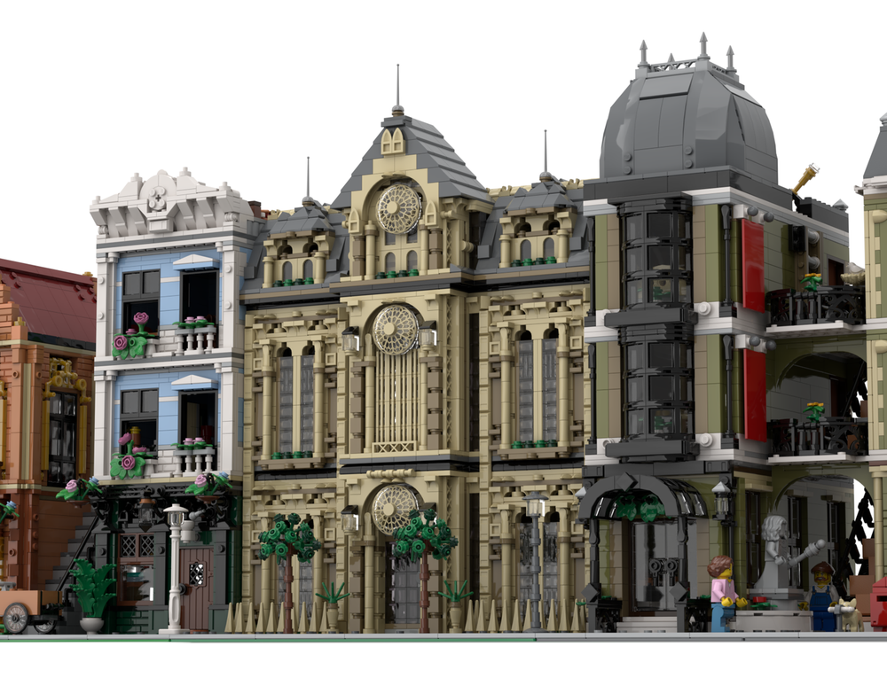 LEGO MOC-228399 The Consulate by Brick Artisan | Rebrickable - Build ...