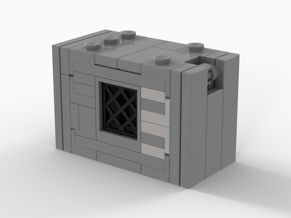 LEGO MOC Velociraptor Transport Cage by legOtaku | Rebrickable - Build ...
