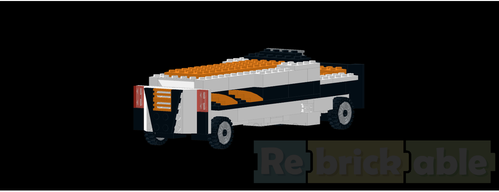 LEGO MOC Armored truck 3 by Creative B | Rebrickable - Build with LEGO