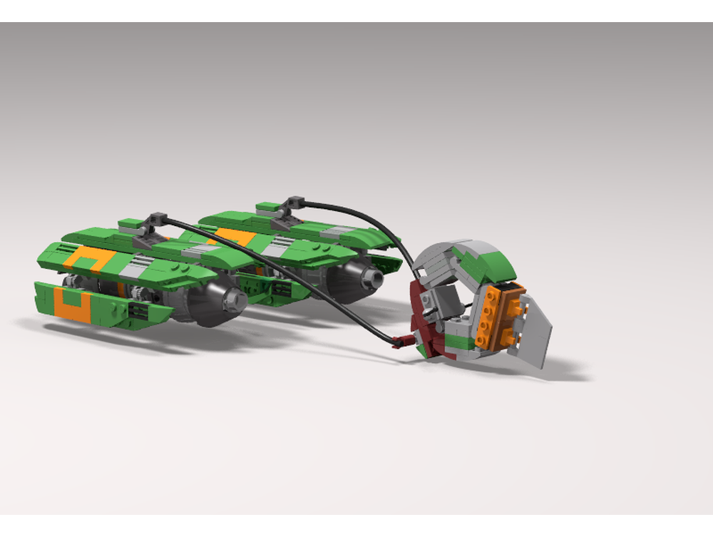 LEGO MOC-228420 teemto pagalies podracer by BricksByRoro | Rebrickable ...