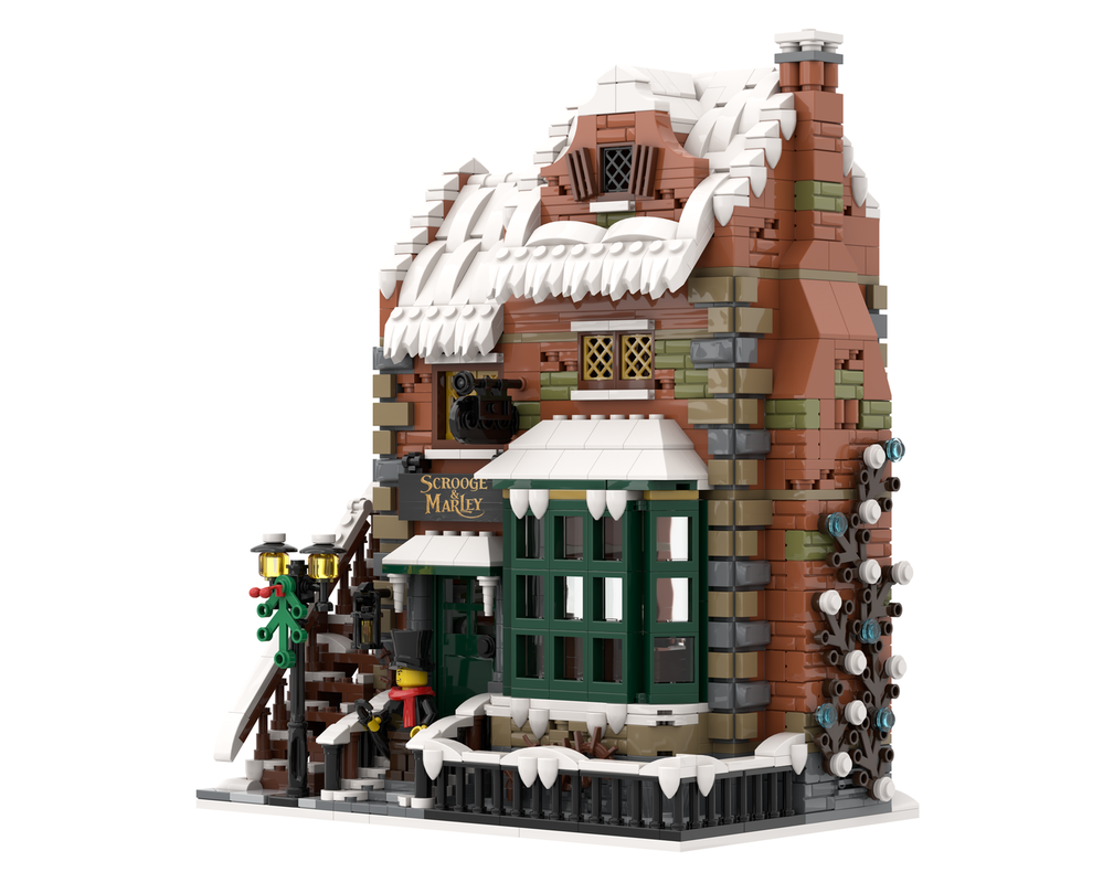 LEGO MOC Winter Village - Scrooge & Marley by BigBobsBricks ...