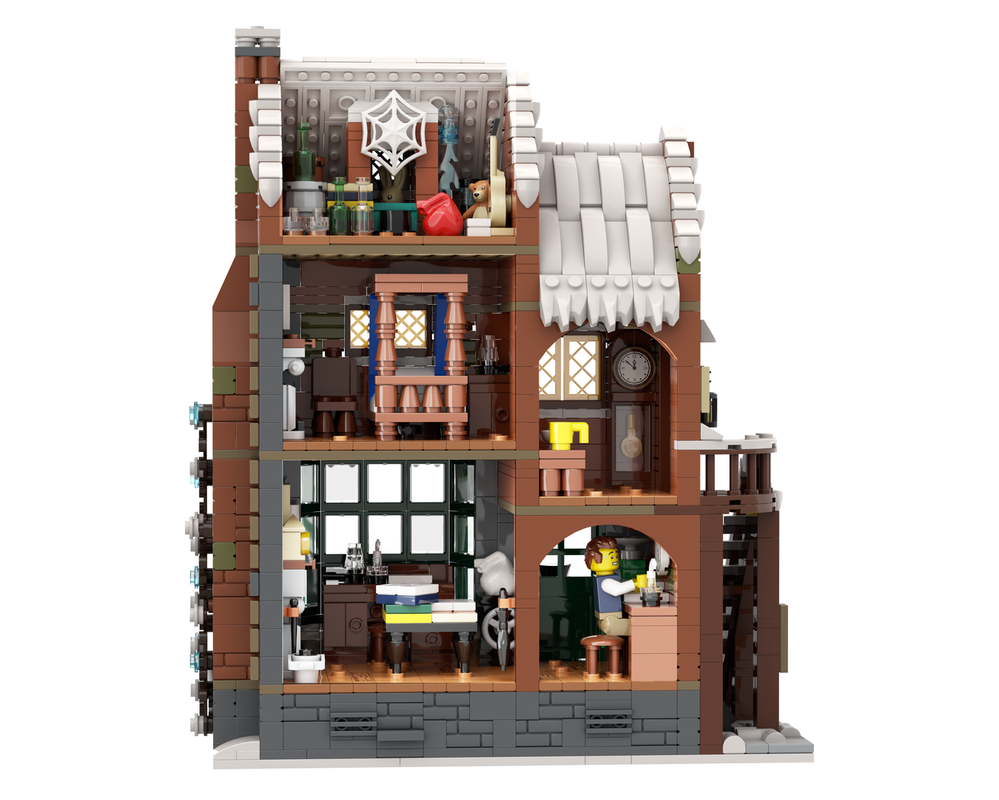 LEGO MOC Winter Village - Scrooge & Marley by BigBobsBricks ...