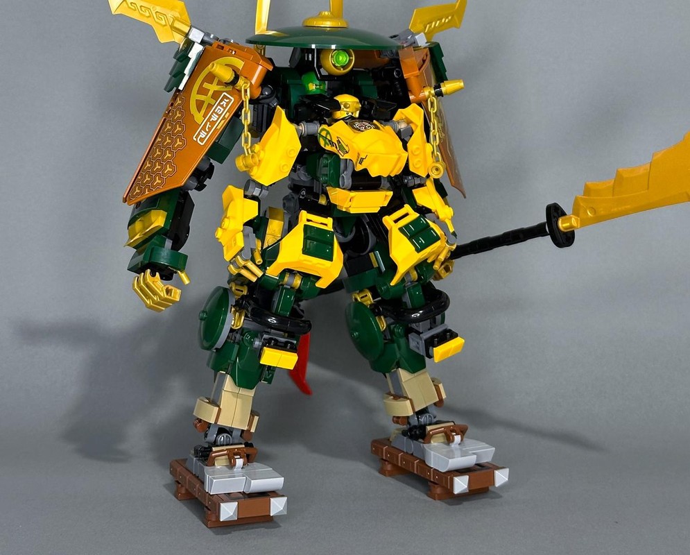 LEGO MOC Administration Master and Dragon mechs (Lloyd and Arin's Ninja Team Mechs) LEGO 71794 ...