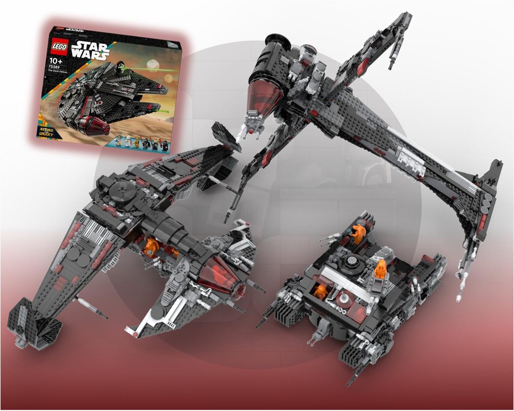 LEGO MOC-228439 75389 - 3-in-1 Dark Falcon Collection - Series 2 by the ...