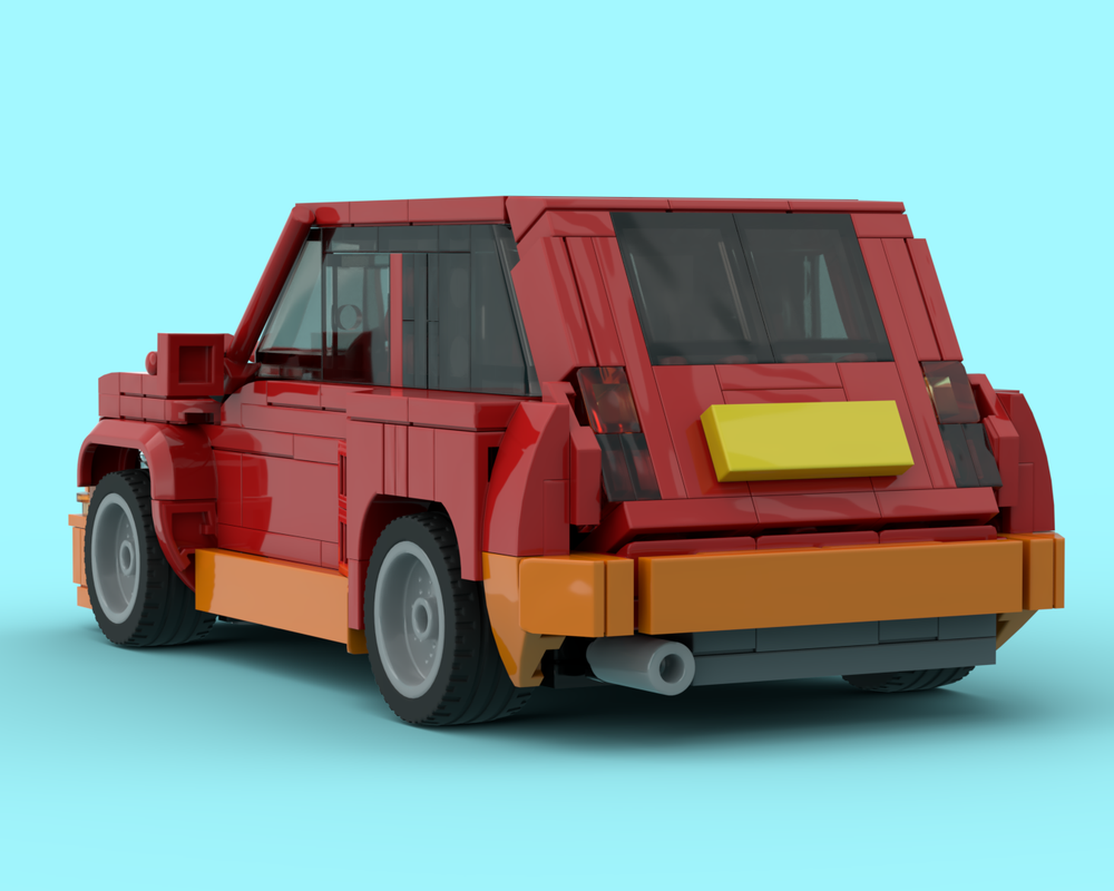 LEGO MOC-228449 R5 Turbo - Red by destinationmoc | Rebrickable - Build ...