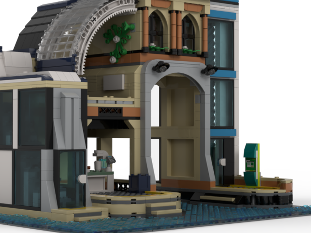 LEGO MOC Modular Boat Depot by BrickAndBuildsI | Rebrickable - Build ...