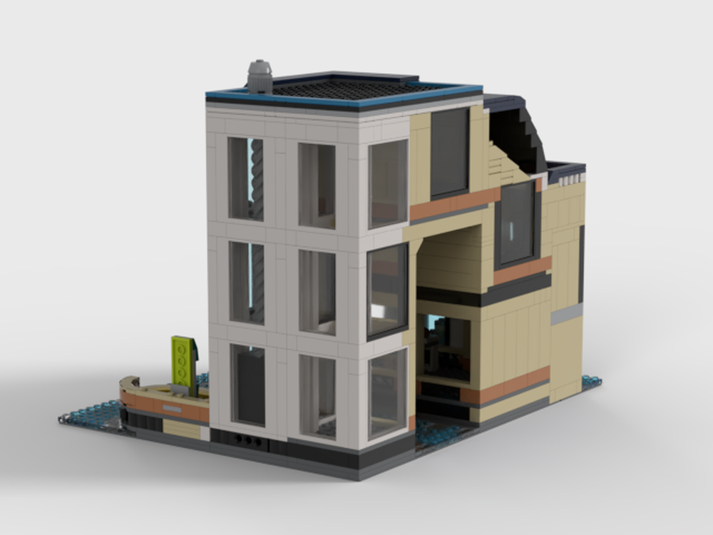 LEGO MOC Modular Boat Depot by BrickAndBuildsI | Rebrickable - Build ...