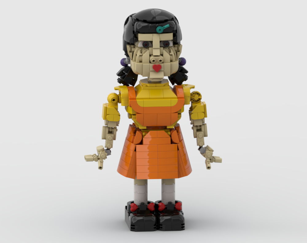 LEGO MOC Squid Game: Mini Young-Hee by Sey_Builds | Rebrickable - Build ...