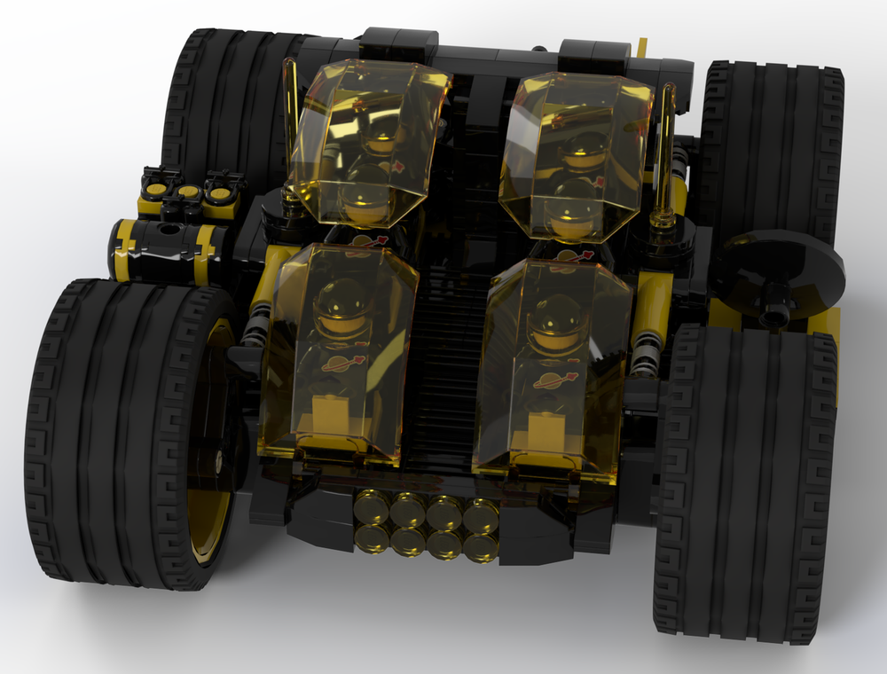 LEGO MOC Monster Science Vehicle by chichikb | Rebrickable - Build with ...