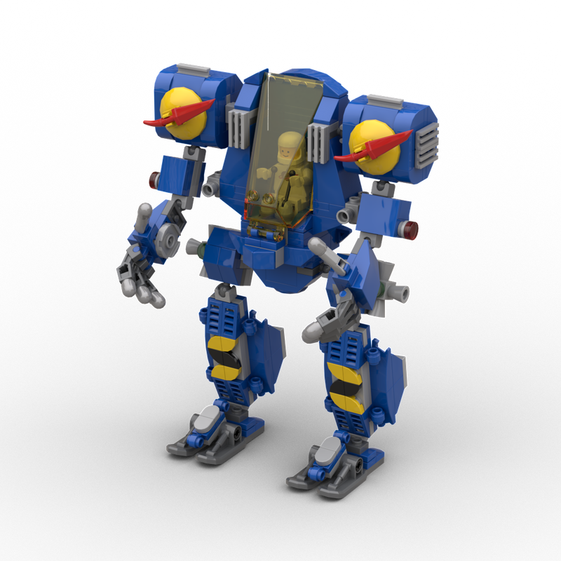 LEGO MOC Classic Space Mech by Benjocaron | Rebrickable - Build with LEGO