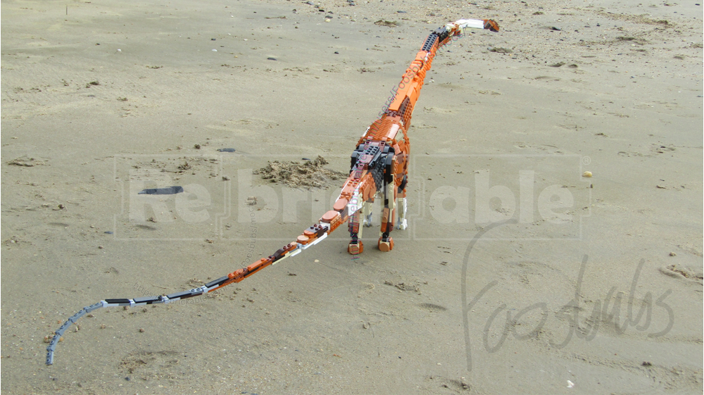 LEGO MOC Barosaurus lentus BYU 9024: 31129 + 31150 + 31154 by Foosbubs ...