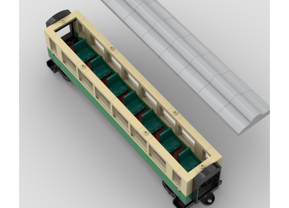 LEGO MOC Passenger Train Car by Lego-my-lego-eggo | Rebrickable - Build ...