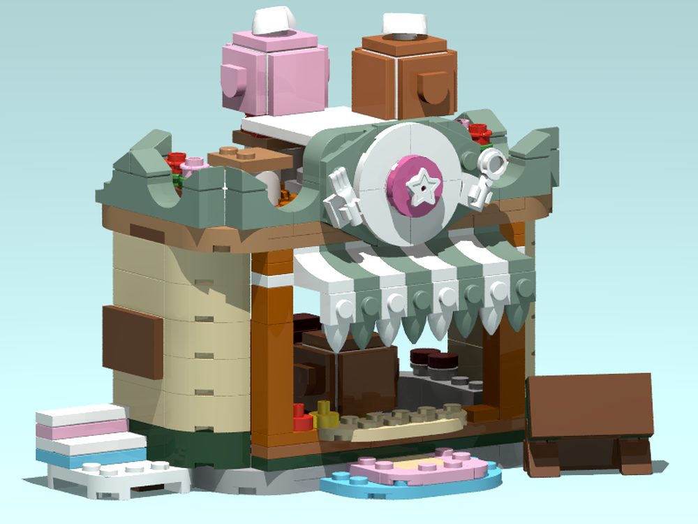 LEGO MOC The Waddle Dee Cafe_kirby by abrickwizard | Rebrickable ...