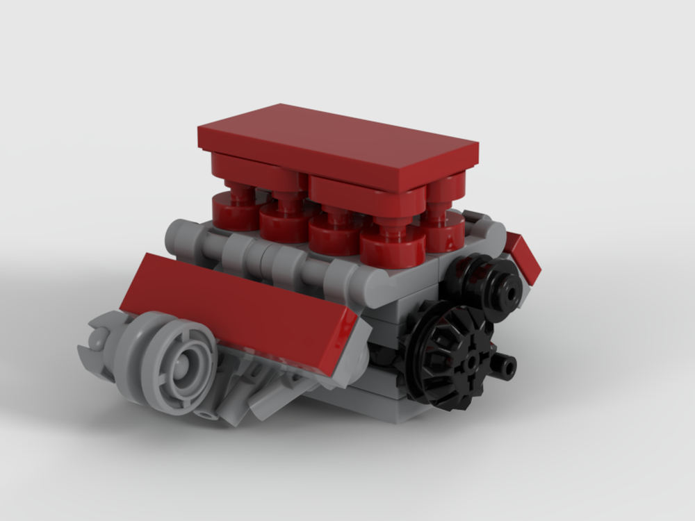 LEGO MOC Feriri F154 Engine by SRT-8 | Rebrickable - Build with LEGO
