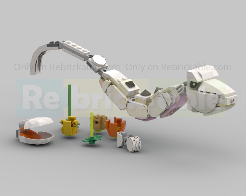 LEGO MOC Sea serpent 31133 by Duddy | Rebrickable - Build with LEGO