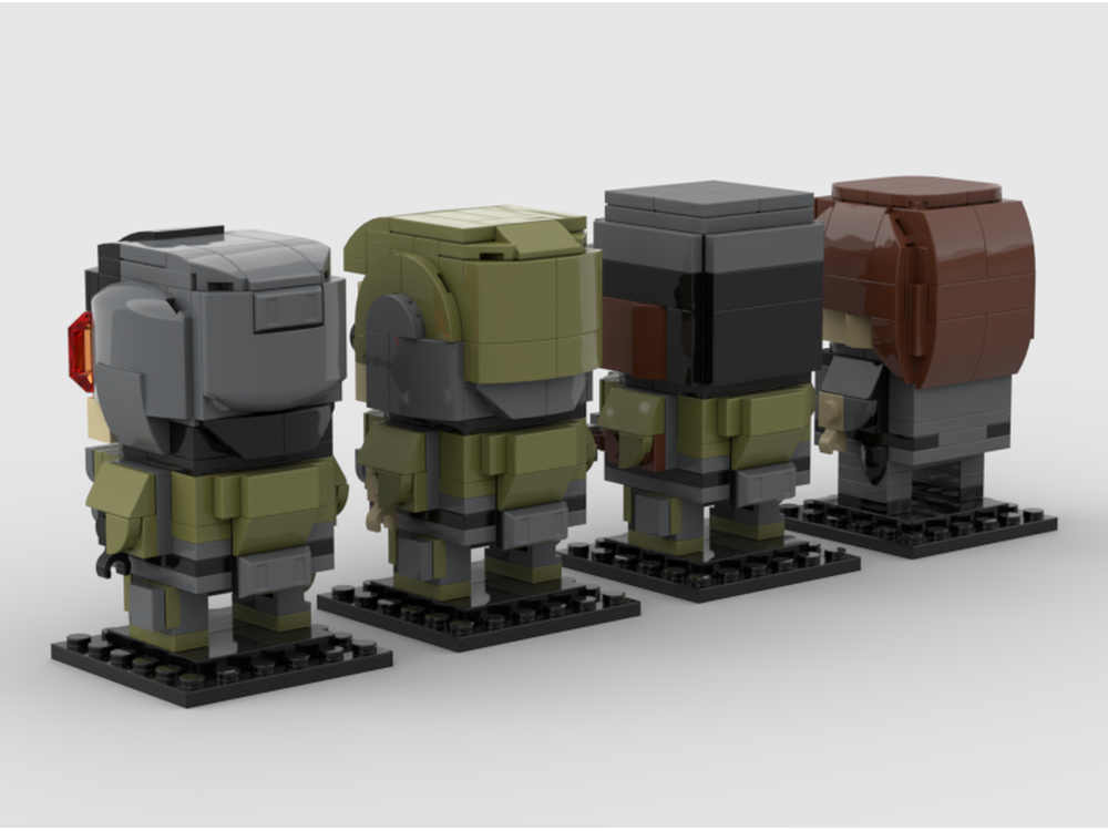 LEGO MOC Heroes of Halo 2 (Anniversary) Brickheadz by FlyingBrick ...