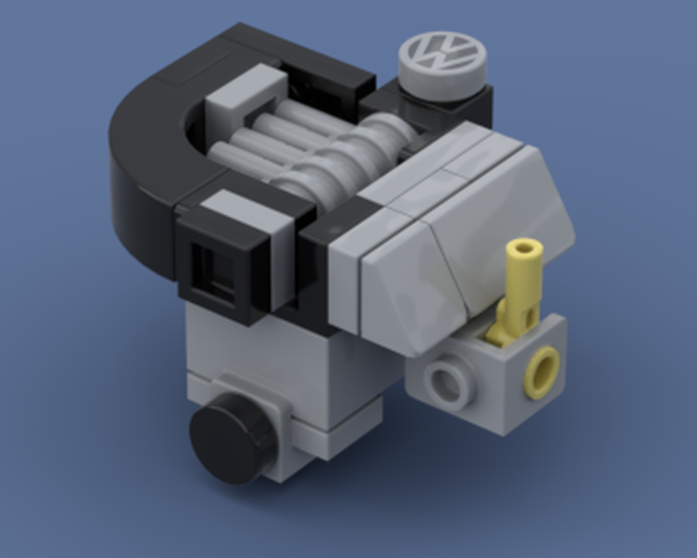 LEGO MOC VW VR5 V5 Engine by SpacjaCars | Rebrickable - Build with LEGO
