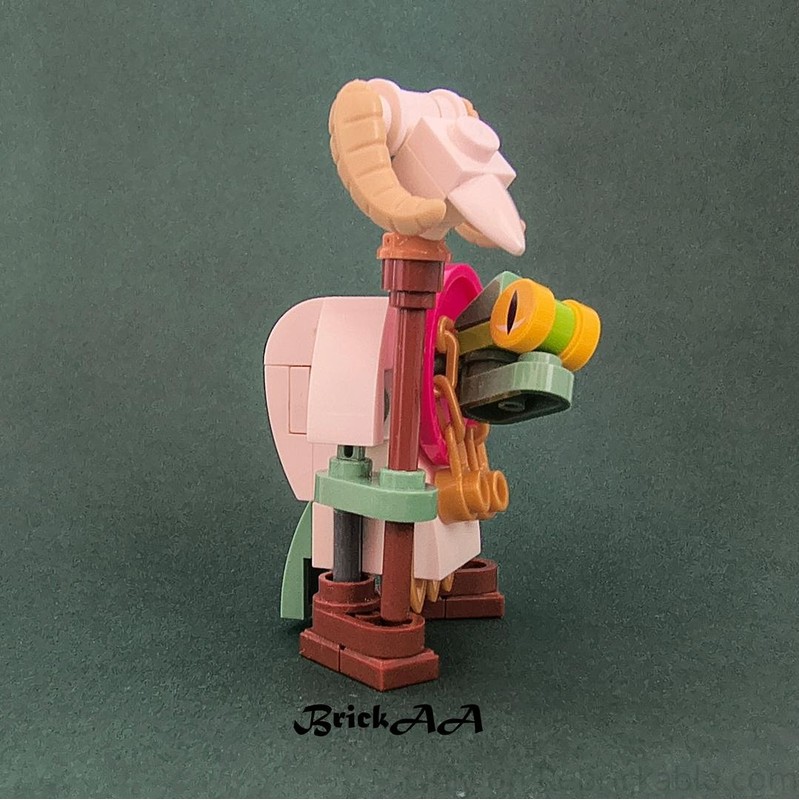 LEGO MOC-228514 Lizardfolk druid by BrickAA | Rebrickable - Build with LEGO