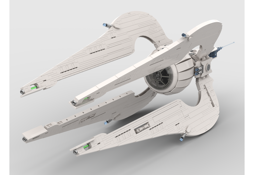 LEGO MOC Nssis-Class Clawcraft – Chiss Ascendancy Starfighter (Minifig ...