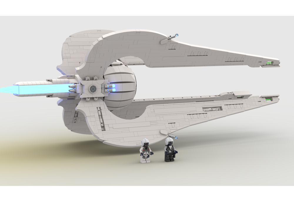 LEGO MOC Nssis-Class Clawcraft – Chiss Ascendancy Starfighter (Minifig ...