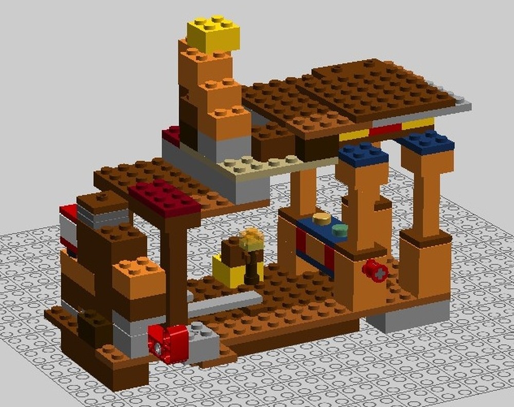 LEGO MOC-228528 The hidden trader by Roman12 | Rebrickable - Build with ...