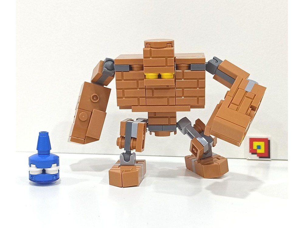 LEGO MOC Dragon Quest inspired Golem by NoParadise_Bricks | Rebrickable ...
