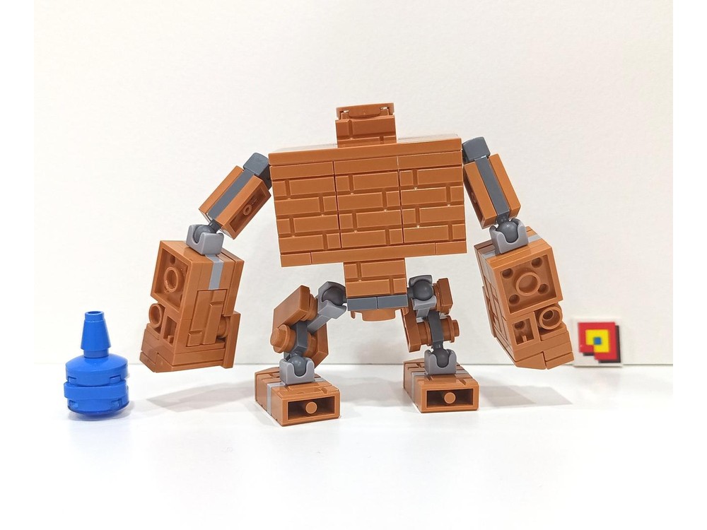 LEGO MOC Dragon Quest inspired Golem by NoParadise_Bricks | Rebrickable ...