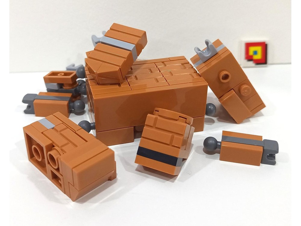 LEGO MOC Dragon Quest inspired Golem by NoParadise_Bricks | Rebrickable ...