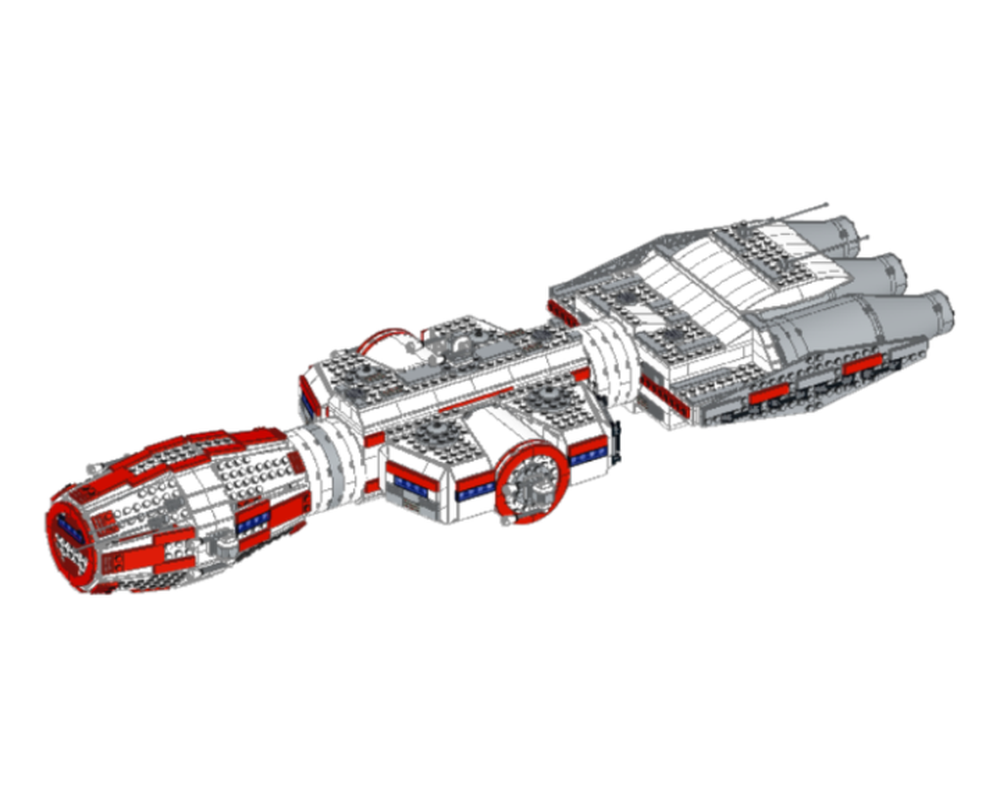 LEGO MOC corvette DP20 by Nat78440 | Rebrickable - Build with LEGO