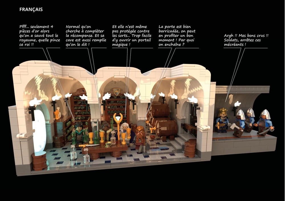 LEGO MOC The royal cellar as a reward - La cave royale en récompense by ...