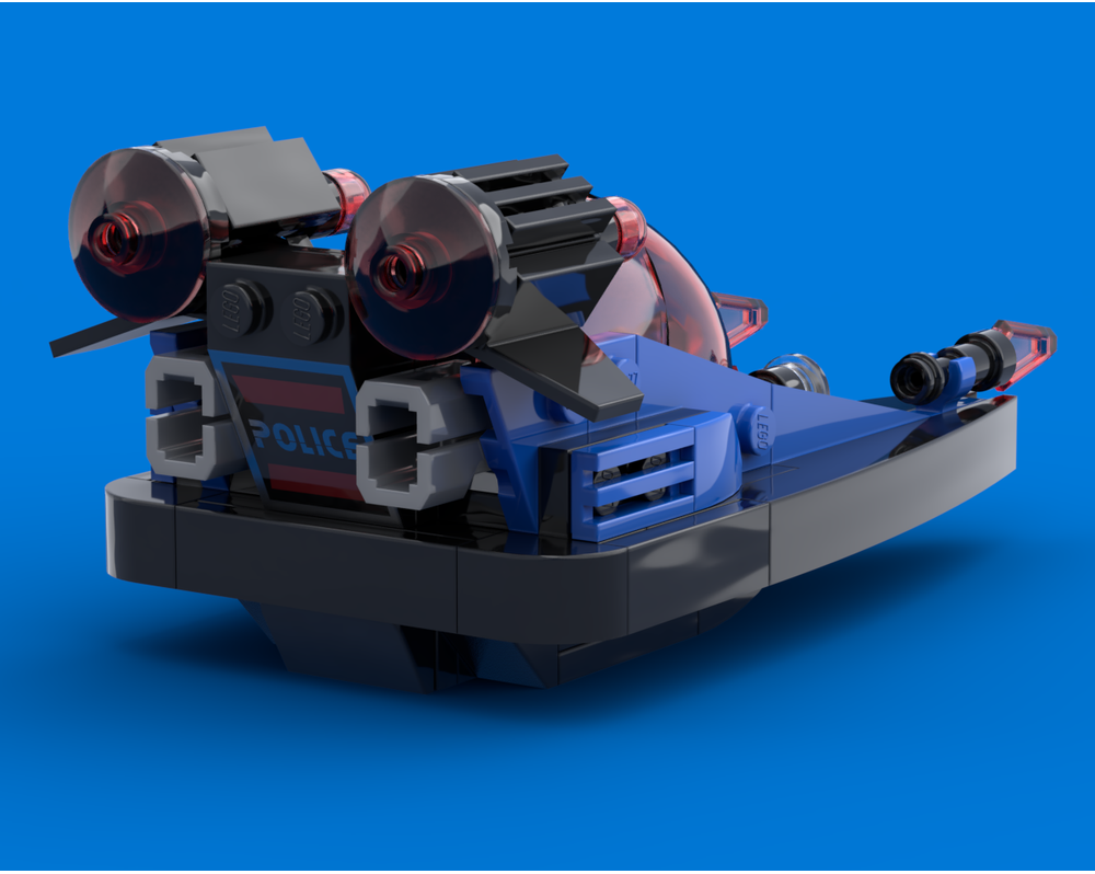 LEGO MOC-228540 Space Police Patrol Pod by etamax | Rebrickable - Build ...