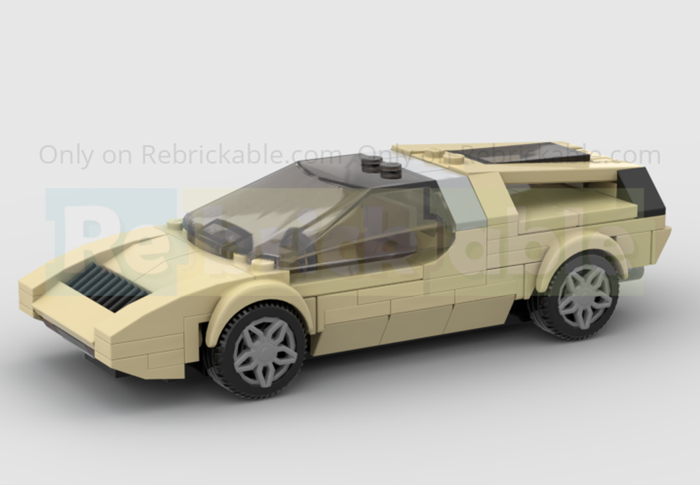 LEGO MOC Maserati Bora by BrickMOCery | Rebrickable - Build with LEGO