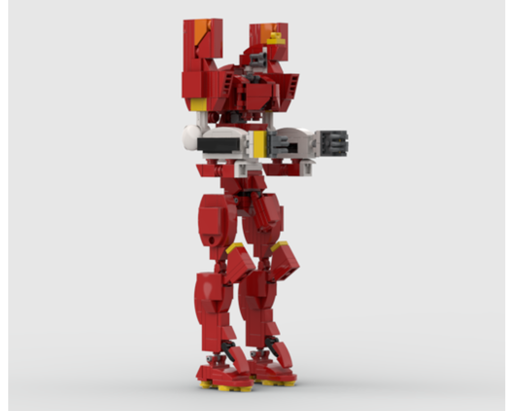 LEGO MOC Lego Evangelion Unit 02 by Goose7 | Rebrickable - Build with LEGO