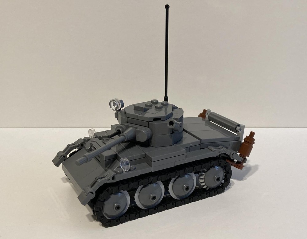 LEGO MOC Tetrarch Light Tank by Gregnat3 | Rebrickable - Build with LEGO