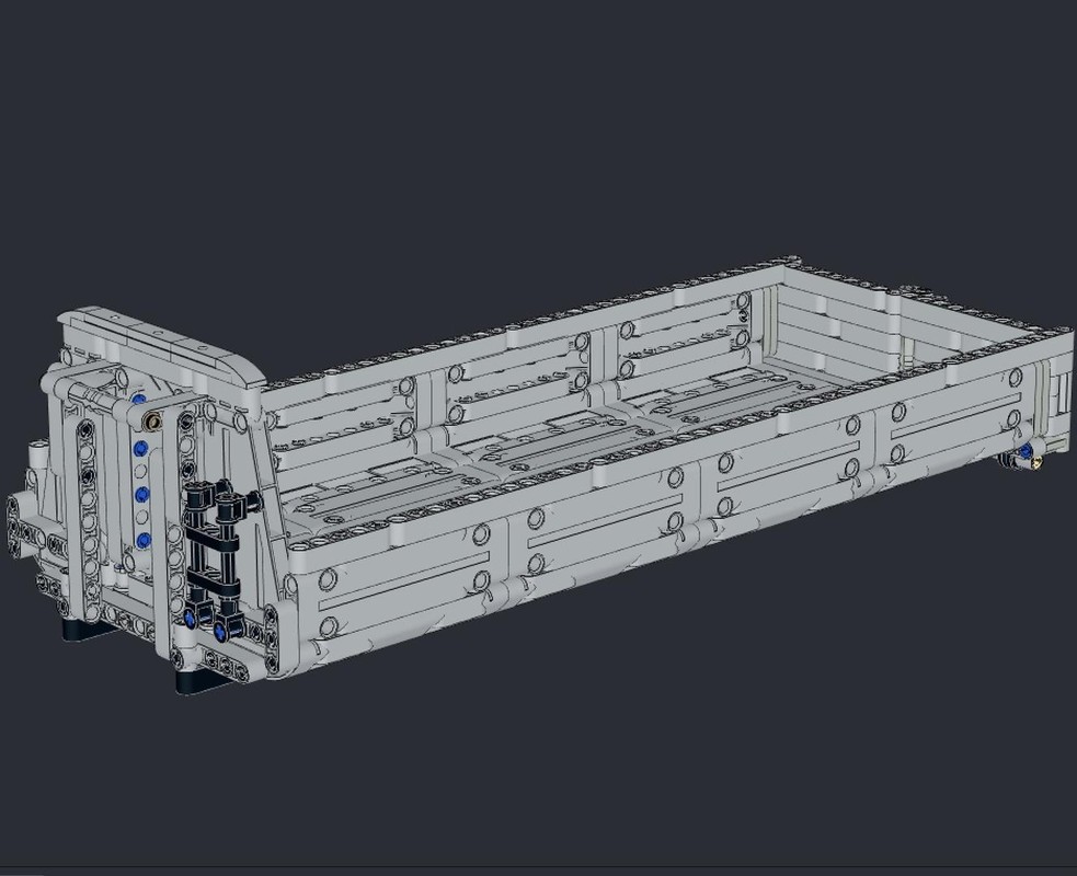 LEGO MOC-228564 Roll-off tipper Container by Nikester | Rebrickable ...