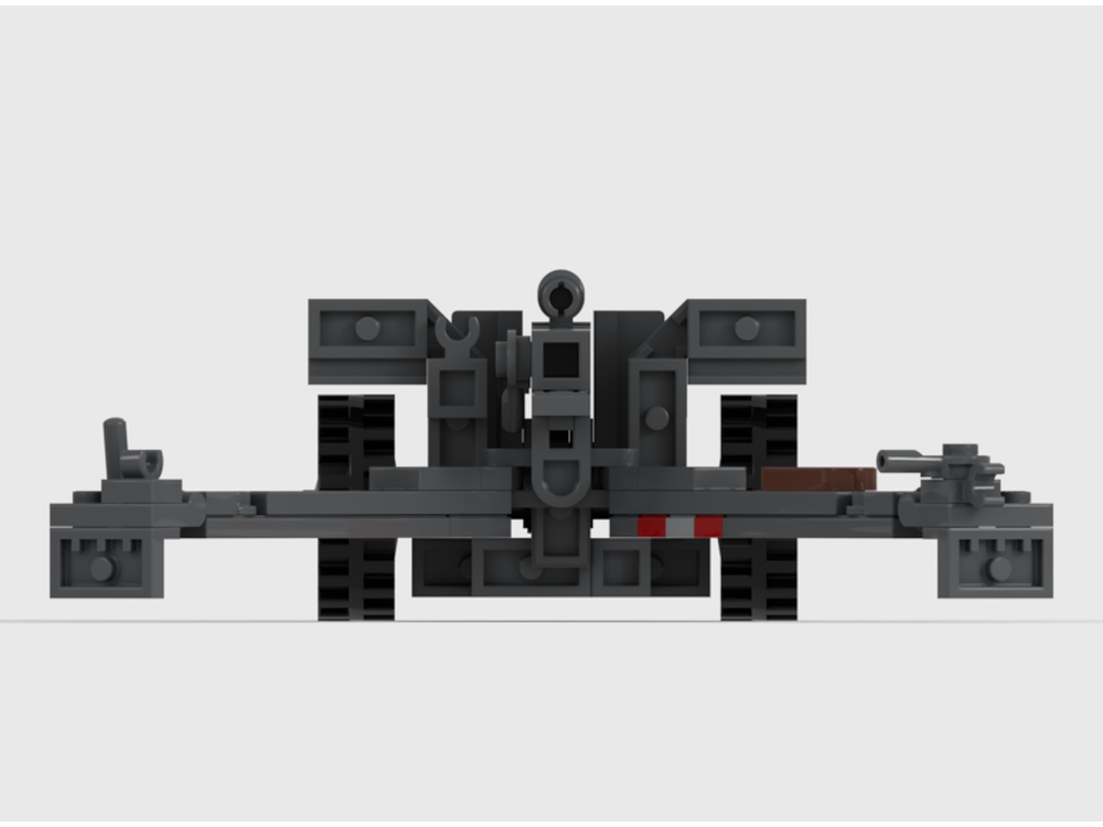 LEGO MOC M2 A1 105 mm Howitzer "M101" by teuteubricks | Rebrickable ...