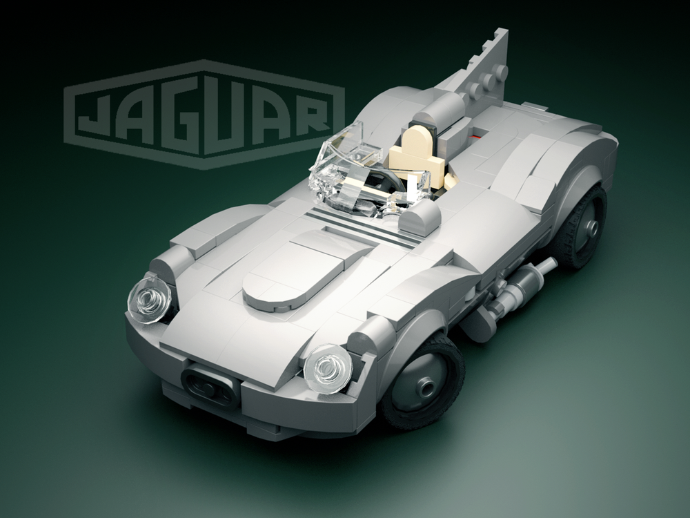 LEGO MOC-228592 Jaguar D-Type by Julian_bricks | Rebrickable - Build ...