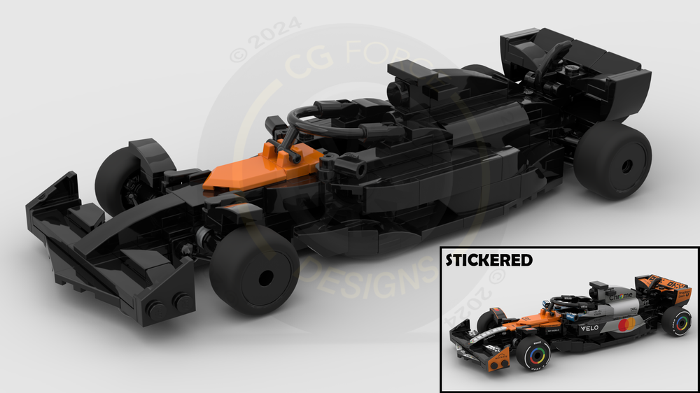 LEGO MOC F1 McLaren MCL39 - Silverstone by CGForceDesigns | Rebrickable ...