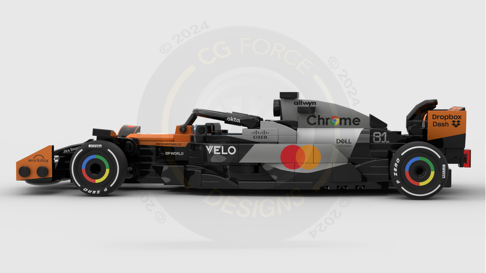 LEGO MOC-228622 F1 McLaren MCL39 - Silverstone by CGForceDesigns ...