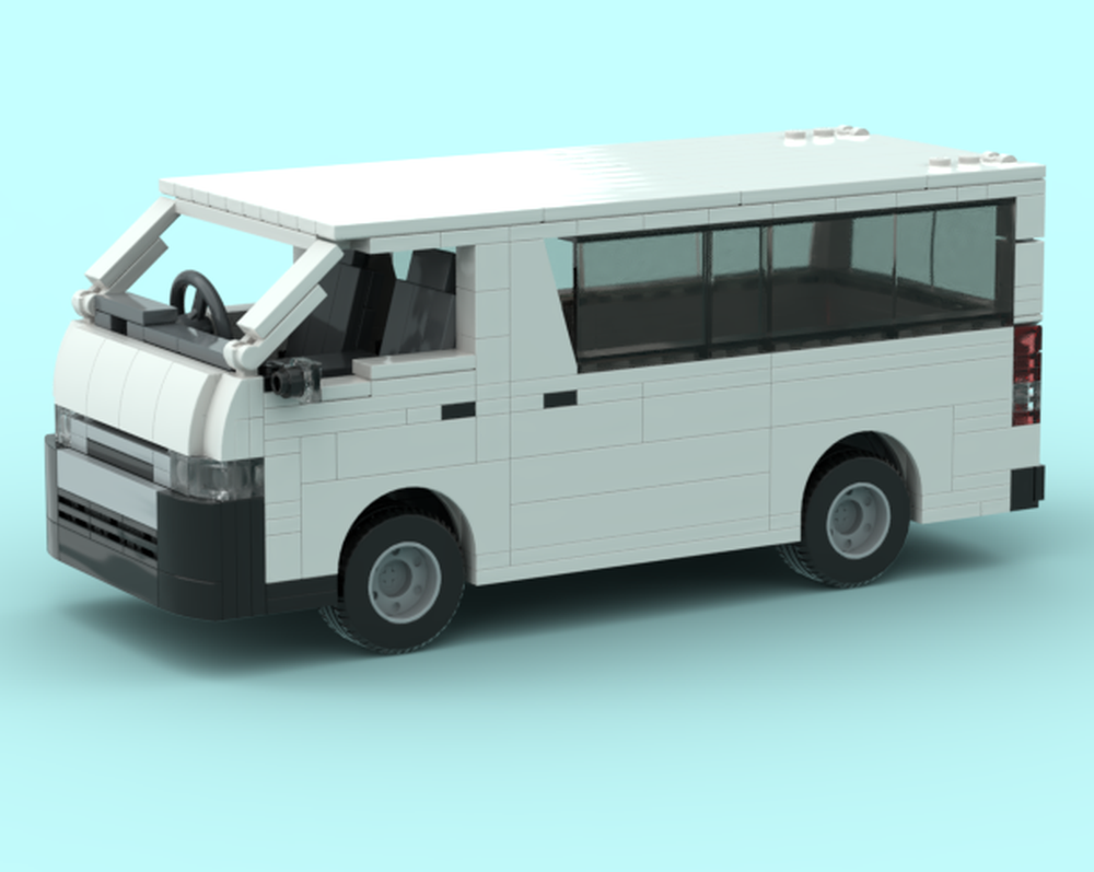 LEGO MOC-228625 Toyota Hiace 5th generation H200 series by YUKIRO ...